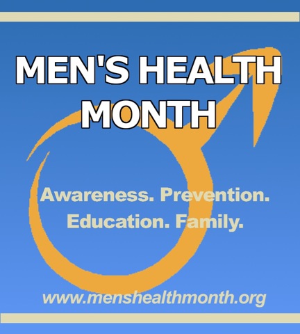 mens health month logo - St. Mary's County Health Department